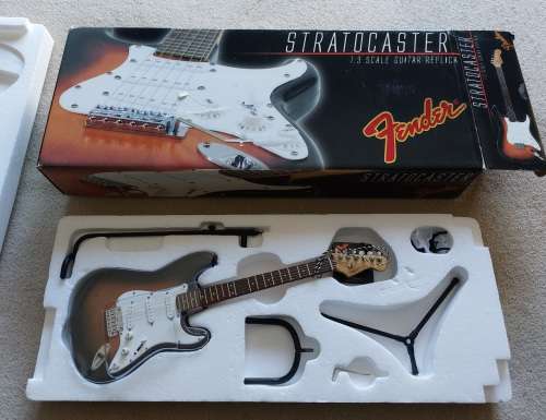 Music Memorabilia - GMP - Scale Size Fender Stratocaster 1:3 Scale ...