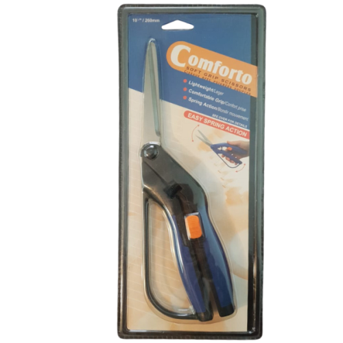 Tools - Comforto Soft Grip Scissor with Spring Assist, Slide Trigger ...
