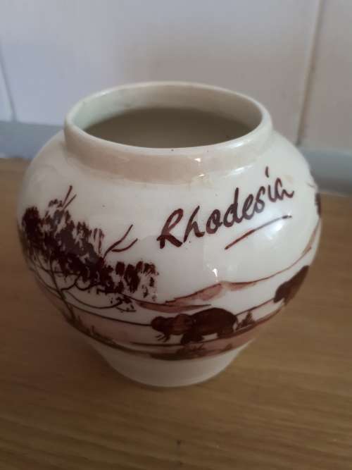 South African Porcelain - Lucia Ware African Pottery Vase was listed ...