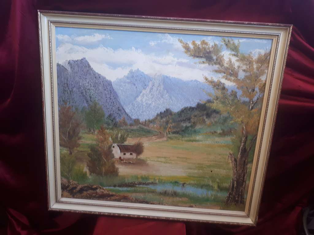 Paintings - Exceptionally Rare 20th Century SA Artist Gerhardus Fourie ...