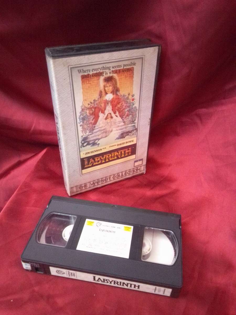 Movies - Original 1987 Labyrinth VHS Cassette was sold for R45.00 on 25 ...