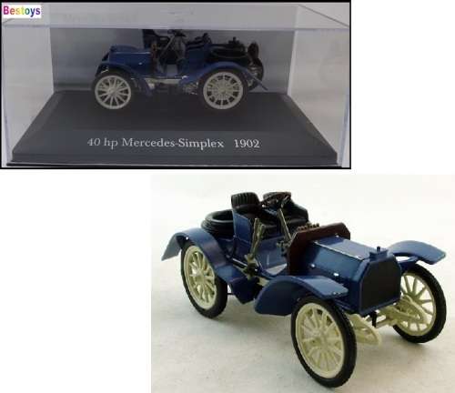 Models - Diecast Model Car Collection Mercedes Benz 40hp Simplex 1902 1 ...