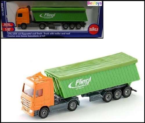 Models - SIKU Diecast Model 1796 Mercedes Benz Actros Truck & Covered ...