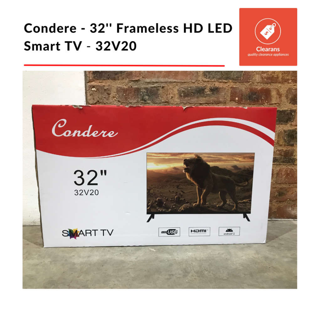 Televisions - Condere - 32 inch Frameless Android HD Ready LED Smart TV ...