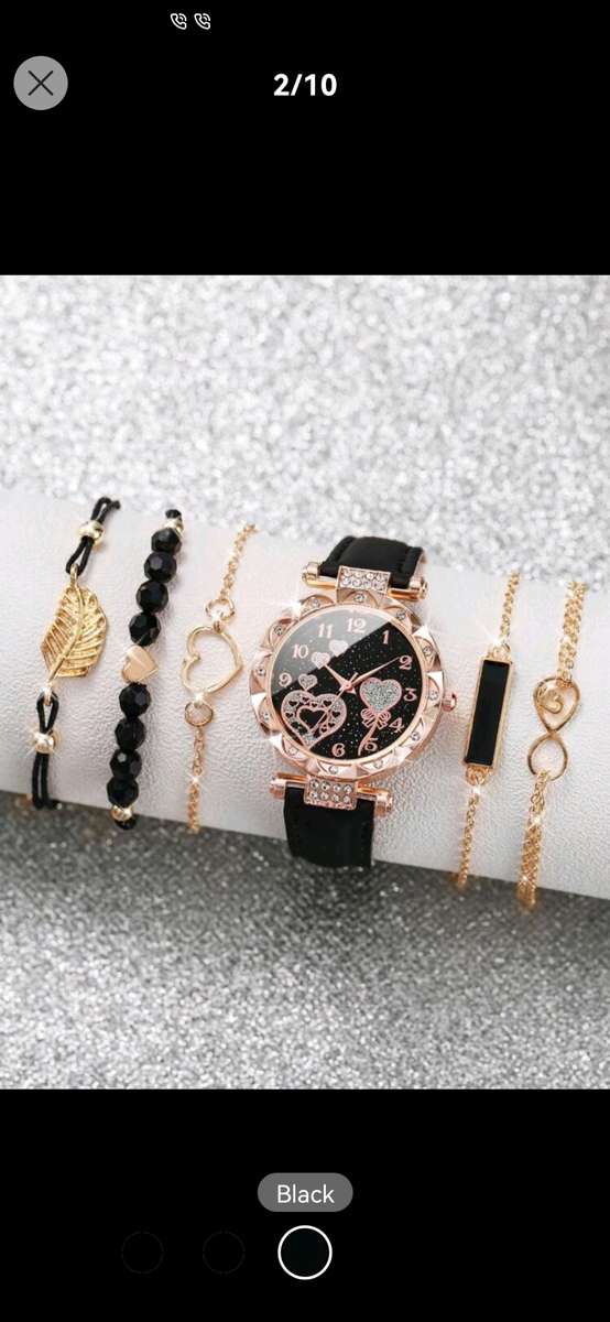 Women's Watches - 6pc luxurious woman Quartz Watch set was sold for ...