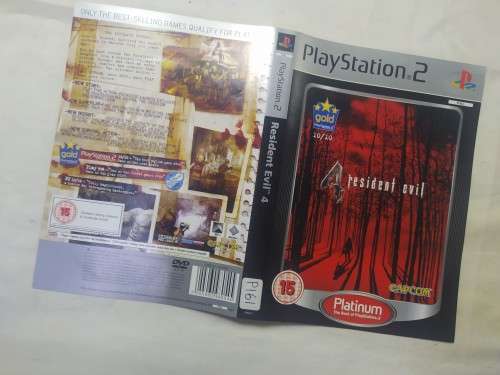Games - Resident Evil 4 - COVER ART ONLY (PS2) for sale in Port ...