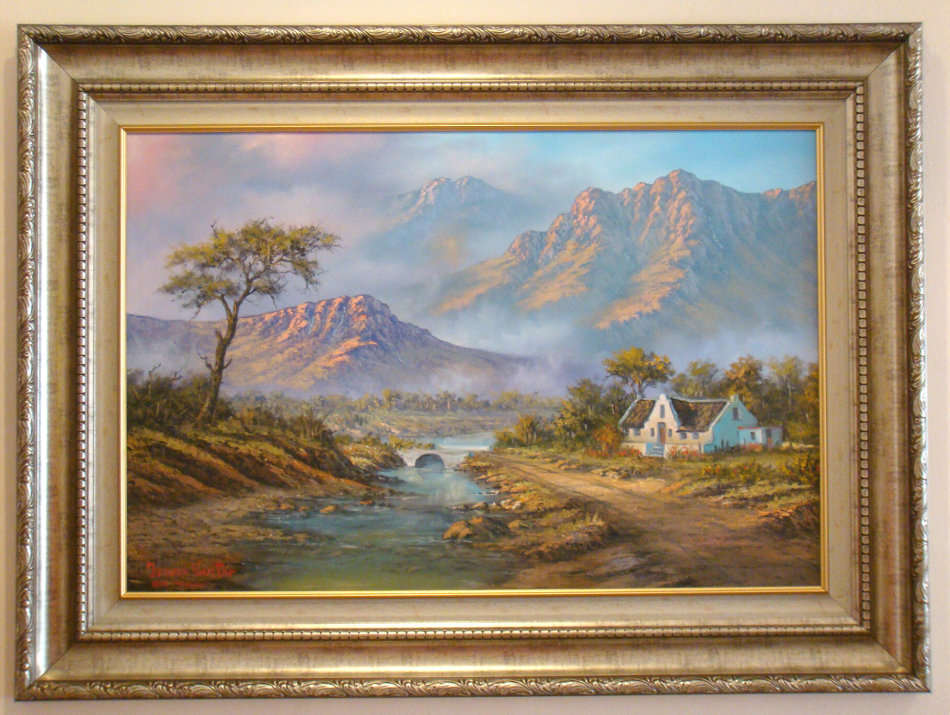 Paintings - "BOLAND" - Original OIL Painting by FRANS VENTER - FRAMED ...