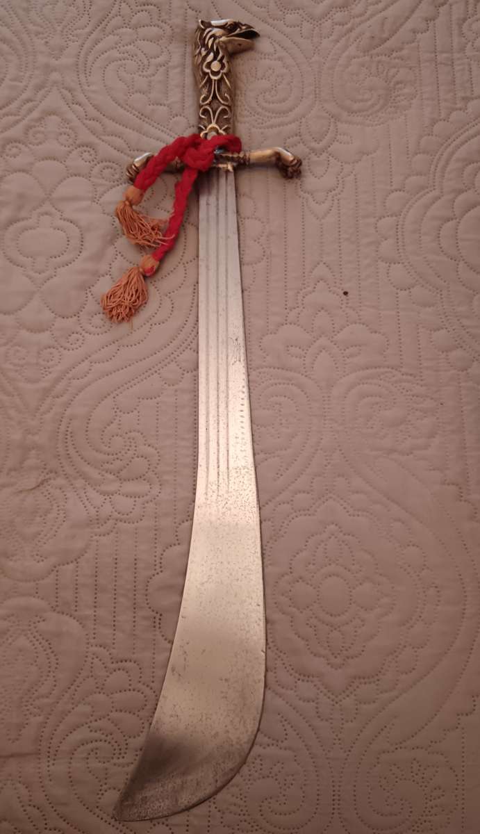 Brass - Brass Handled Eagle Machete/Sword Made by Martindale Sheffield ...
