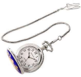 Pocket Watches - Hanslin two-tone stainless steel quartz movement watch ...