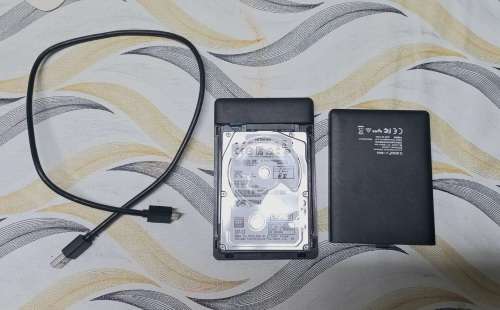 External Drives - Hardrive For PC with cover and usb was listed for R1.00 on 22 Feb at 07:44 by ...