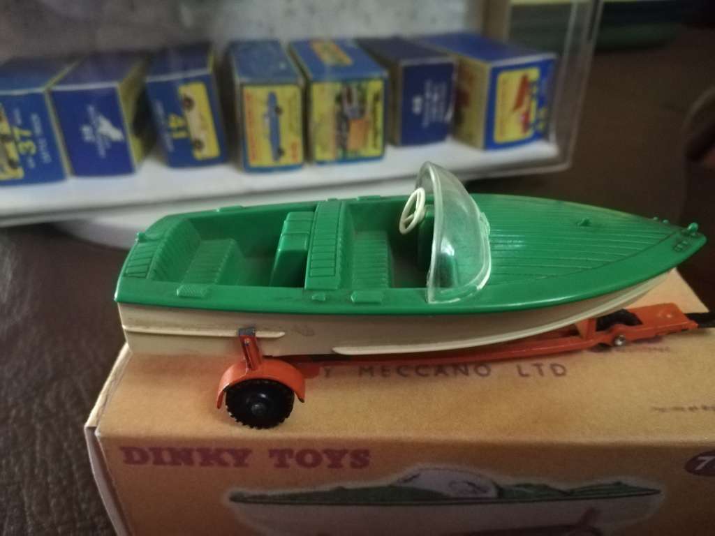 Models - Dinky Toys Healy Sports Boat and Trailer was sold for R350.00 ...