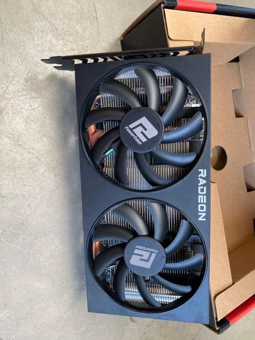 Graphics & Video Cards - PowerColor AMD Radeon RX 6600 Fighter 8GB was ...
