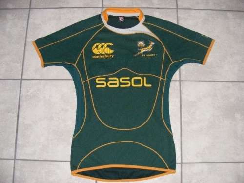 Apparel & Accessories - Springbok 2007 Test Replica Rugby Jersey(slight ...