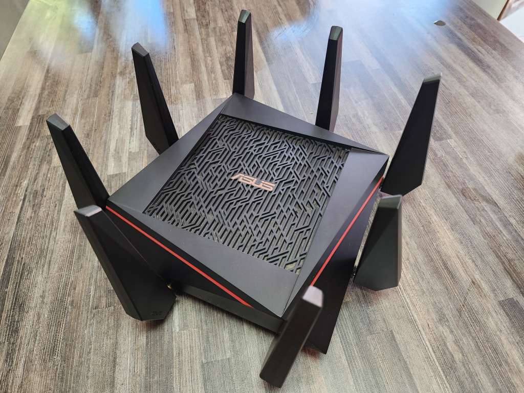 Wireless Routers - Asus RT-AC5300 Power Fast tri-band gaming router ...