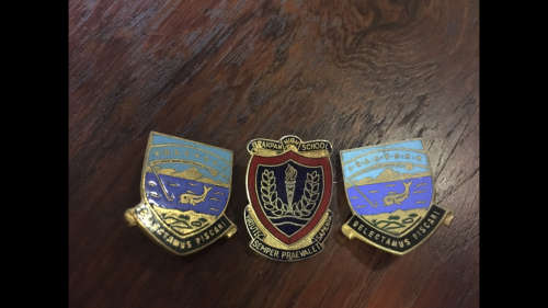 Other Antiques & Collectables - 3 x Badges - VDACVDHK & Brakpan High ...