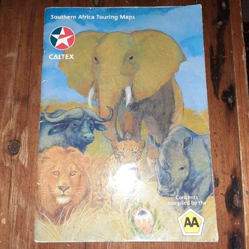 South African Travel & Geography - Caltex Southern Africa Touring Maps ...
