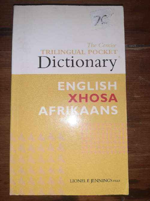 Other Non-Fiction - English Xhosa Afrikaans Dictionary - Trilingual ...
