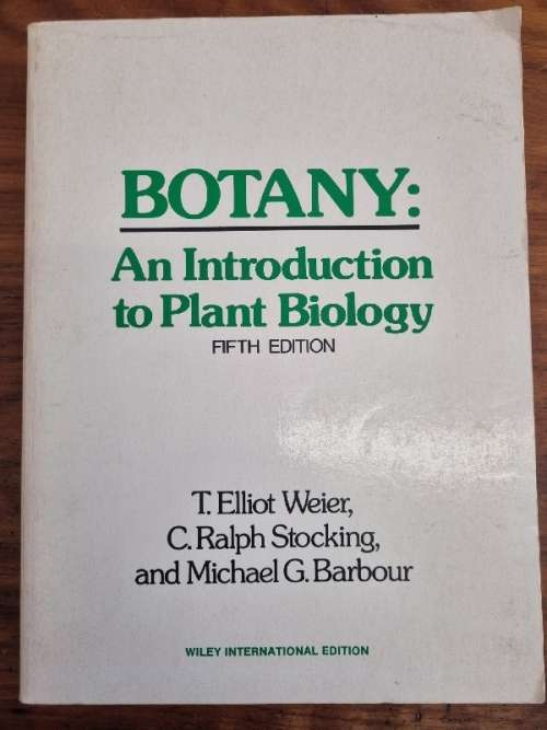 Other Non-Fiction - Botany - An Introduction to Plant Biology - 5th ...