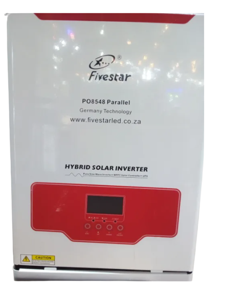 Inverters - Hybrid Inverter 48V 8.5 KVA MPT Fivestar Inverter Pure Sine ...