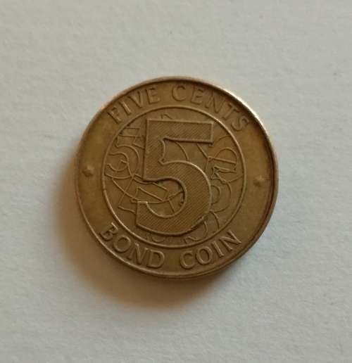 Tokens - 2014 5 CENTS BOND COIN was sold for R1.00 on 13 Jul at 20:46 ...