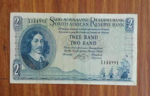 G Rissik - Replacement G. Rissik old Two Rand Bank note. (Y3) was sold ...