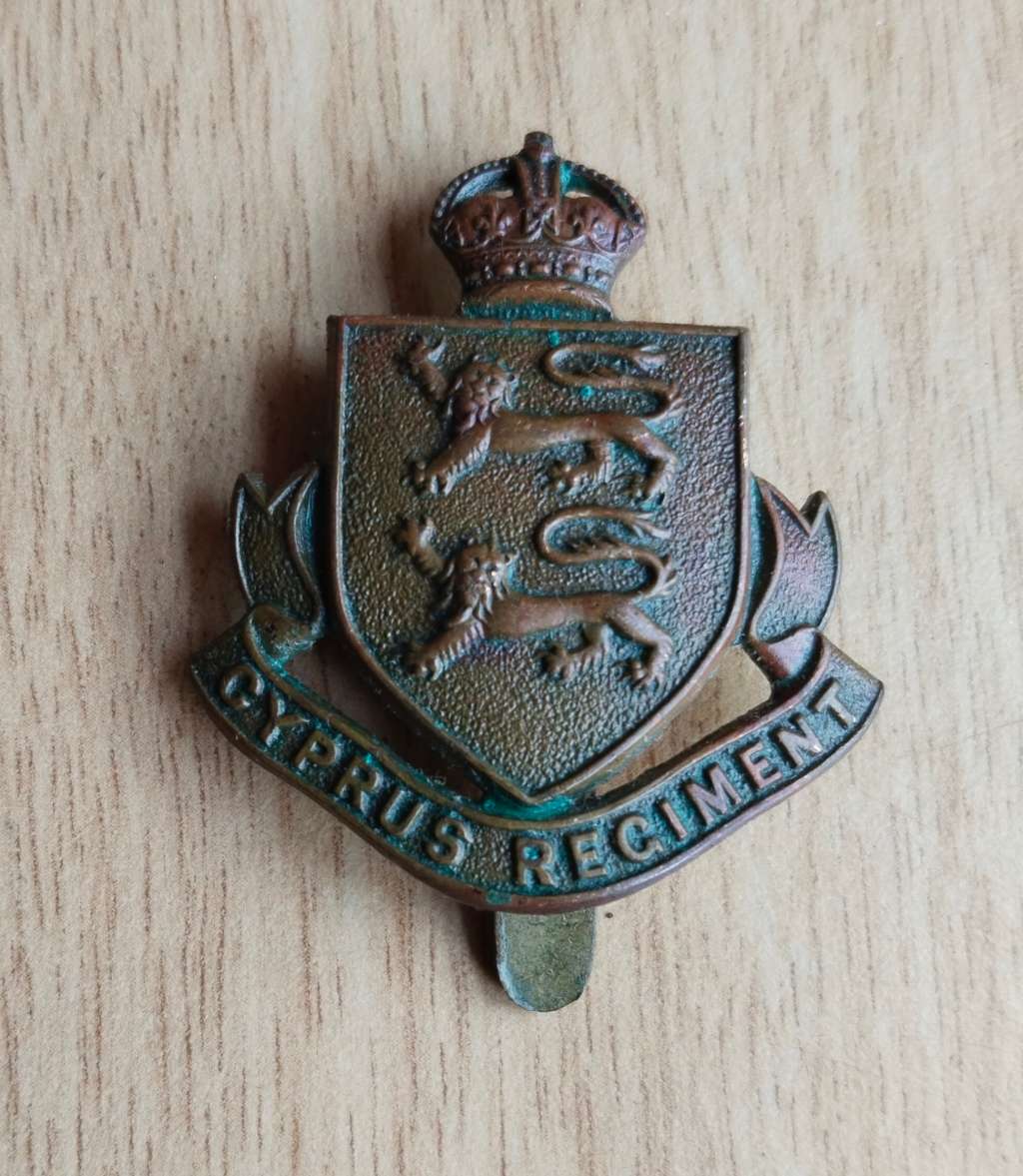 International Badges & Insignia - Cyprus Regiment Cap Badge. for sale ...