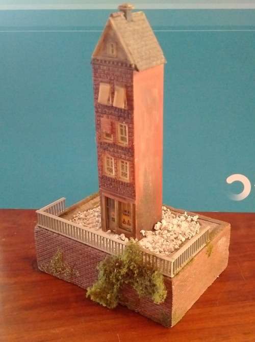 Scenery - Tower House - Scratch Built - HO Scale was listed for R95.00 ...