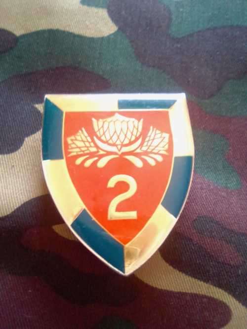 South African Army - SADF 2 SSB (SPECIAL SERVICES BATTALION) SHOULDER ...