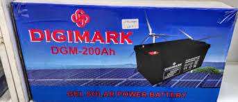 Rechargeable Batteries - 200ah gel solar battery Digimark was sold for ...