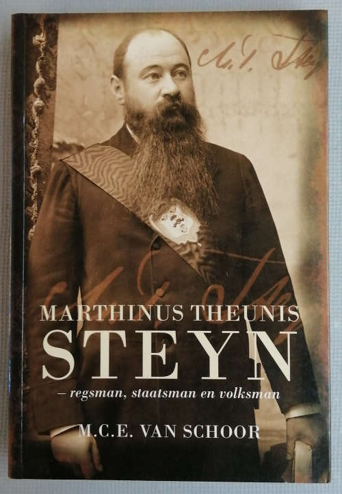 South African - Marthinus Theunis Steyn MCE Van Shoor was listed for ...