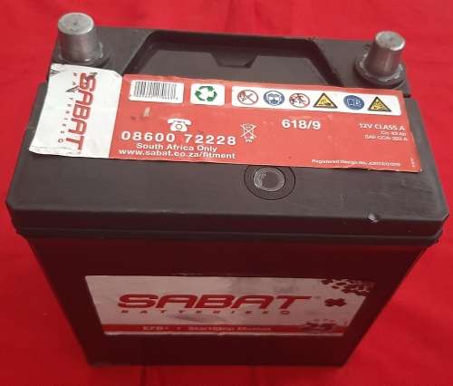 Rechargeable Batteries - Sabat 618/9 battery 12V 43Ah 325A Class A ...