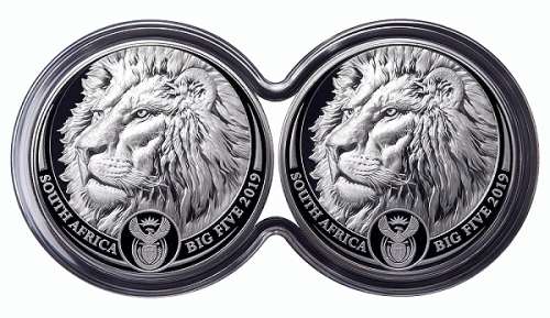Special Circulation & Commemorative Coins - BIG 5 Fine-Silver Double ...