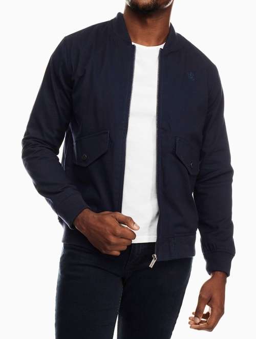 Jackets & Coats - Original PRINGLE of Scotland Bomber Jacket (Navy ...