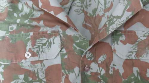 Uniforms - SAPS KOEVOET TIN Camouflage Long-Sleeved Shirt. Details in ...