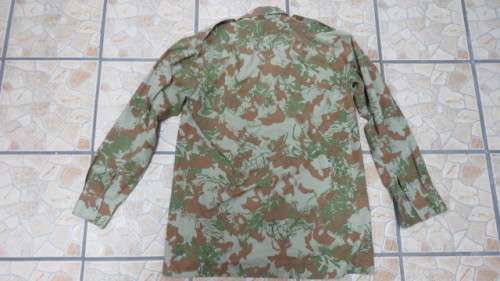 Uniforms - SAPS KOEVOET TIN Camouflage Long-Sleeved Shirt. Details in ...