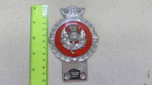 Road - Fantastic Vintage Chrome/Red Enamel J.R. Gaunt London Thistle ...