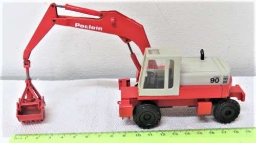 Models - Fabulous Vintage 1970`s W. Germany Die Cast Gescha Poclain 90 ...