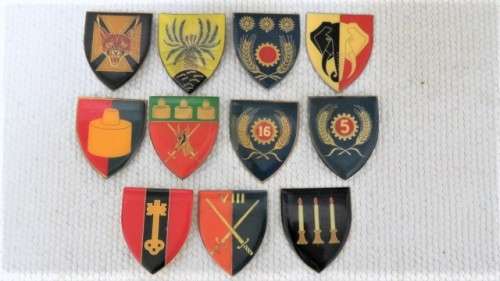 South African Army - Collection Of Eleven South African Defence Force ...