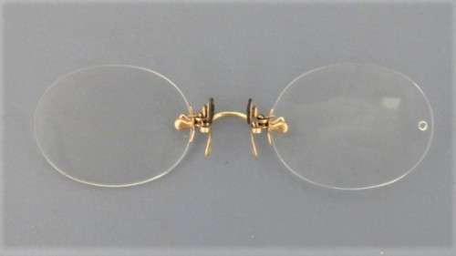 Other Antiques & Collectables - Vintage 1930`s Hard Bridge Pince Nez ...