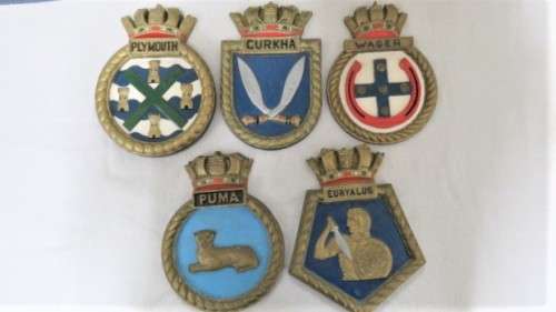 Other Antiques & Collectables - Five Vintage Plaster Of Paris Ships ...