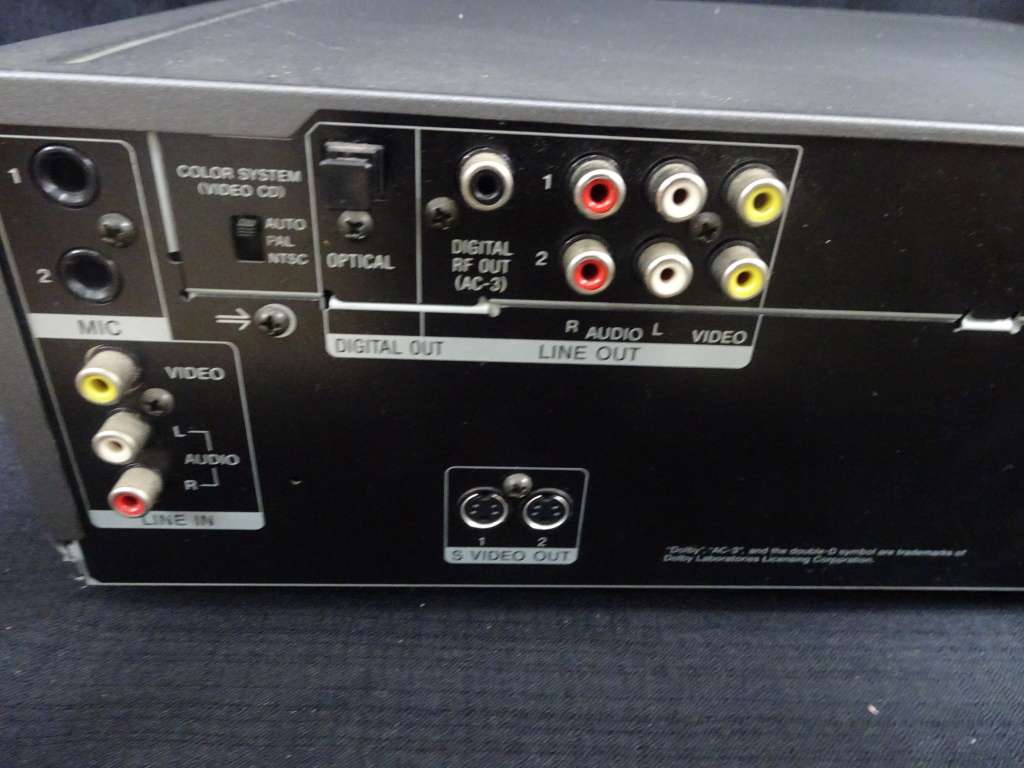 Home Theatre Systems - Rare Vintage Sony Video CD LaserDisc Karaoke ...