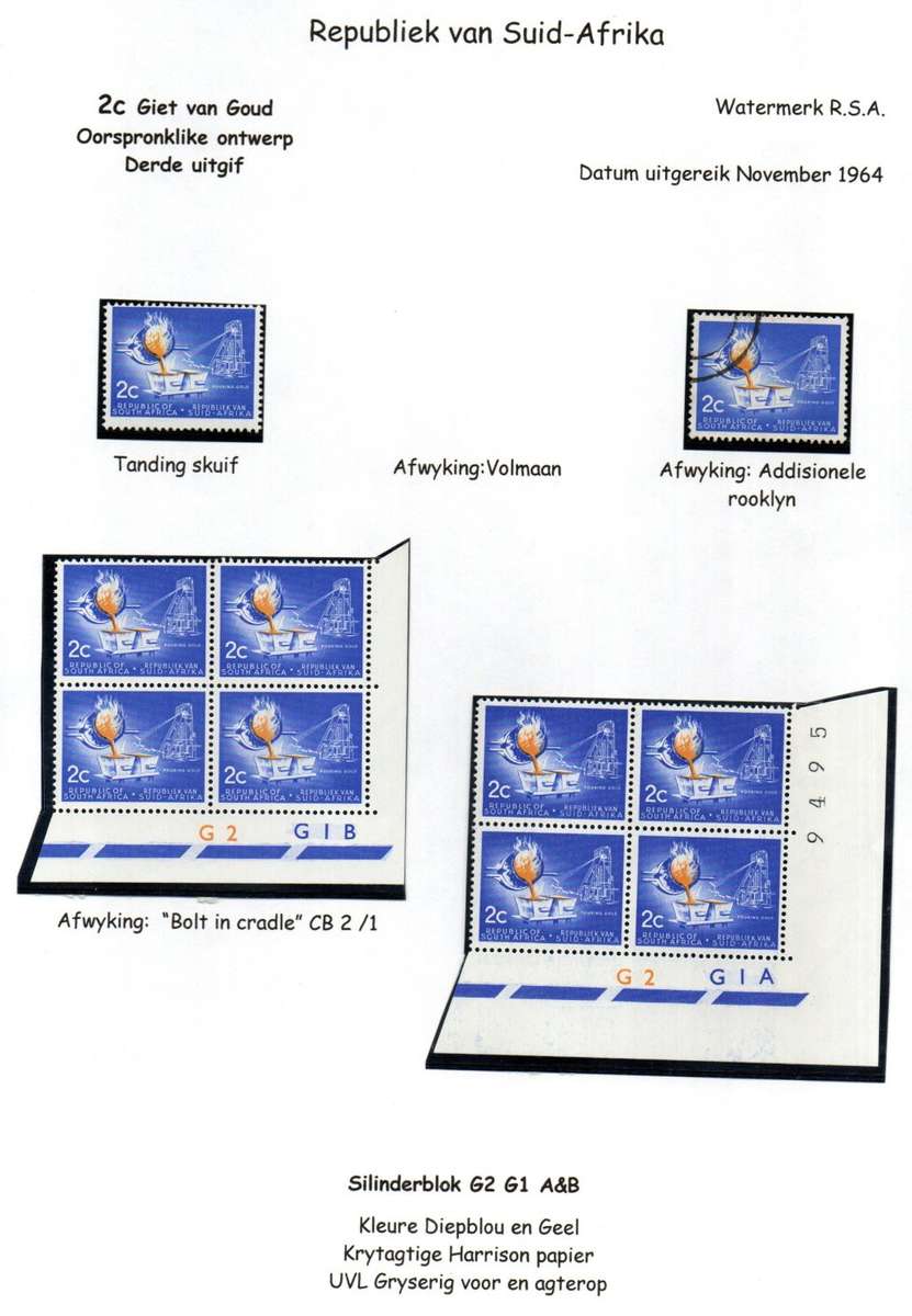 Republic of South Africa - RSA 1ST DEF 2c CONTROLS ETC ON PAGES inc RSA ...