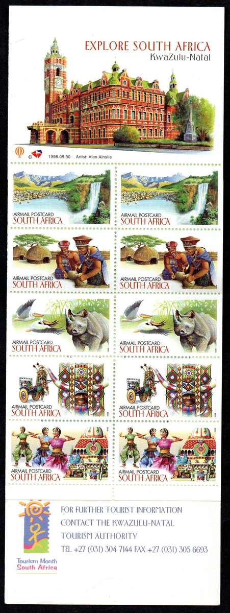 Republic of South Africa - RSA 1998 EXPLORE SOUTH AFRICA MINT AND ...