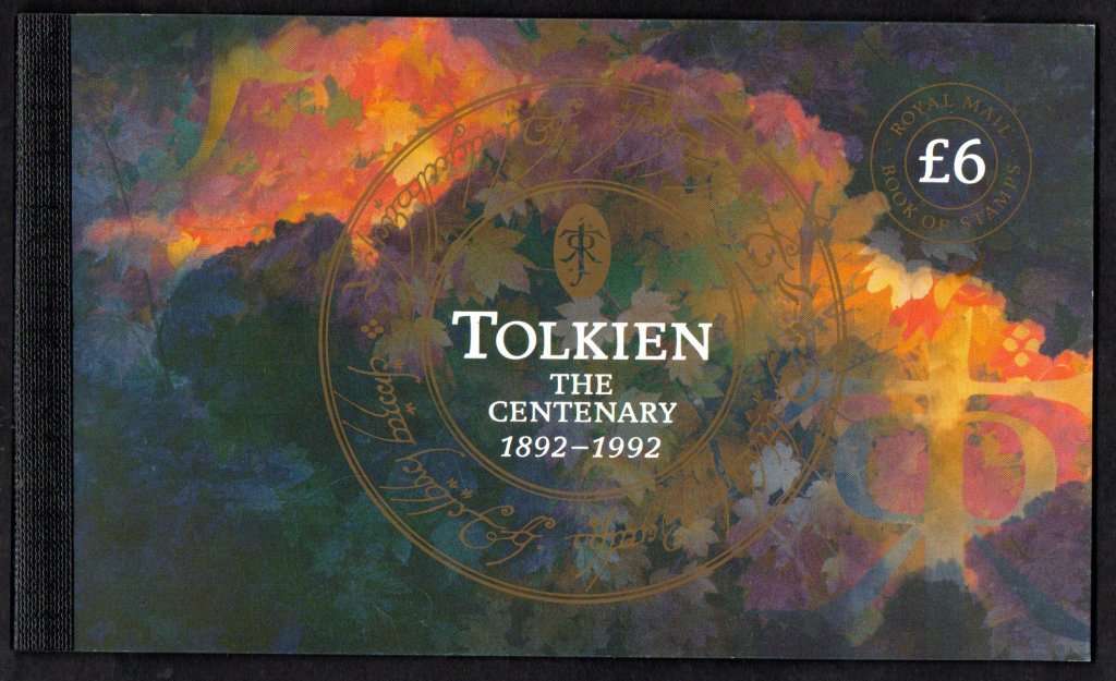 England - GB 1992 BIRTH CENTENARY OF JRR TOLKIEN (AUTHOR) MINT+COMPLETE 6 POUND BOOKLET. SG DX14 ...