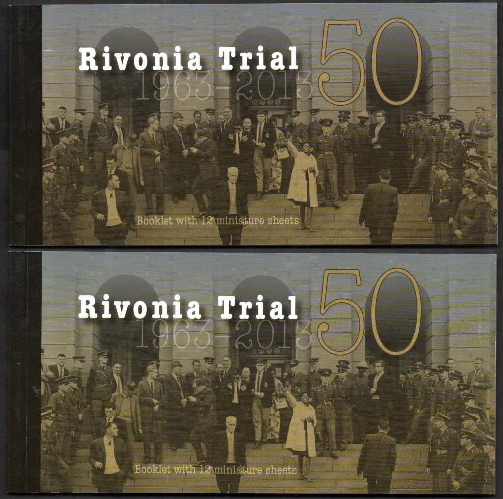 Republic of South Africa - RSA 2013 RIVONIA TRIAL (X2) BOOKLET NO 90 ...