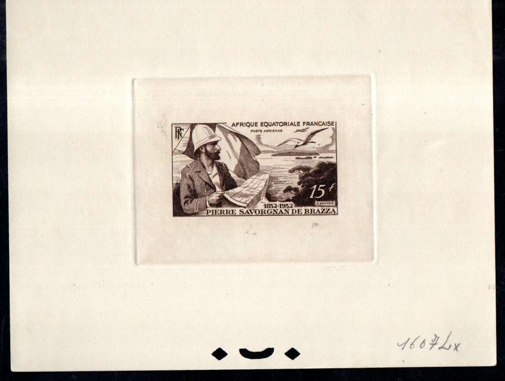 France & Colonies - FRENCH EQUATORIAL AFRICA 1951 15f BIRTH CENT OF ...