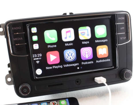 In-Car Entertainment - VW RCD330 - Desay Head Unit with CarPlay was ...