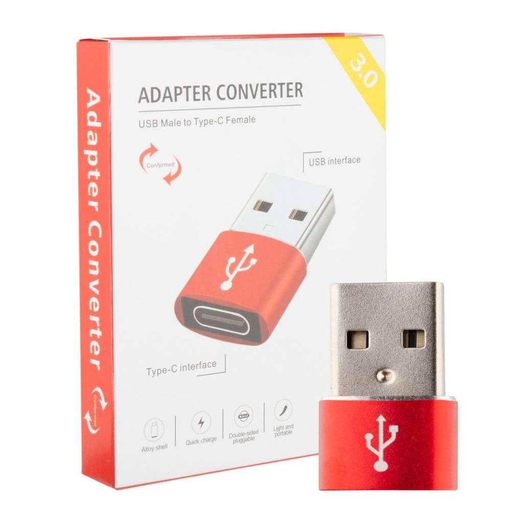 Adapters - USB Male to Type C Female Converter Adapter (Local Stock ...