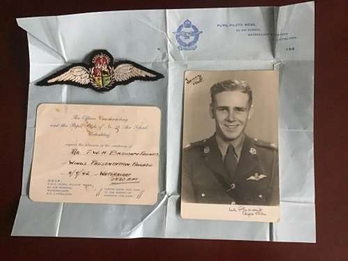 South African Airforce - SAAF WW2 Pilot wings, Wings Parade invitation ...