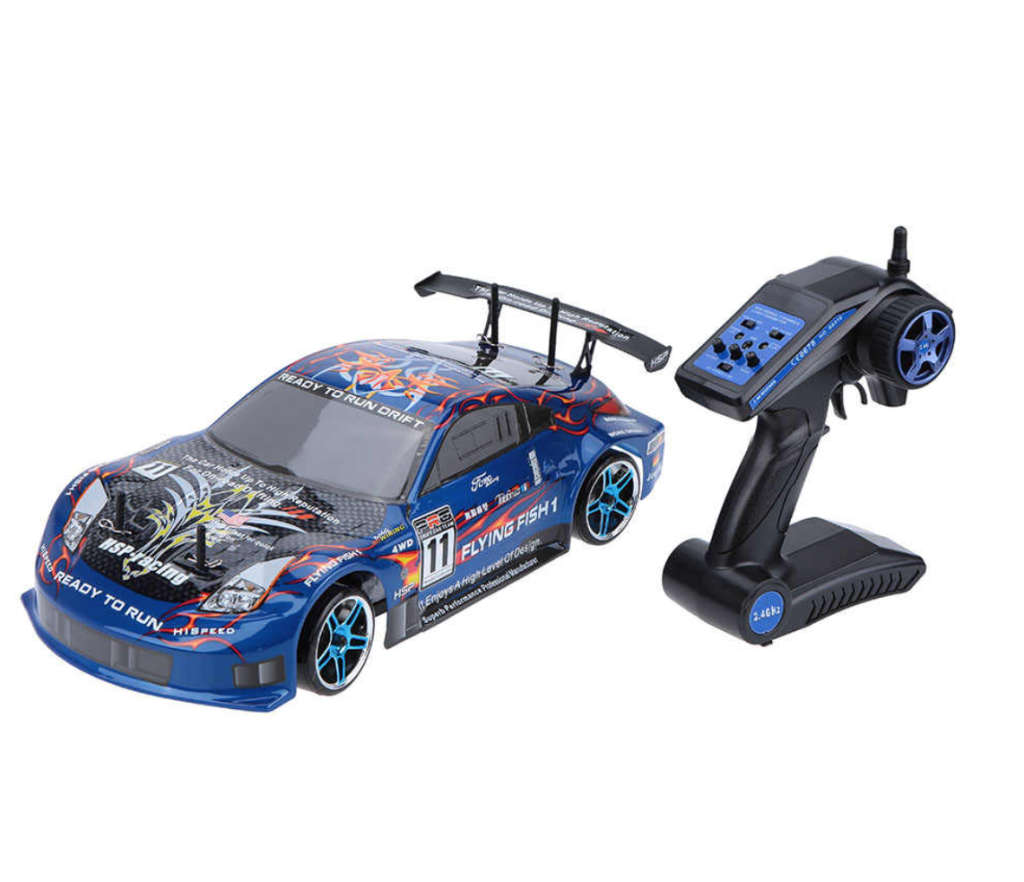 Drift Car - Drift Car - HSP 94123 Flying Fish Rc 4wd 1:10 Scale for ...